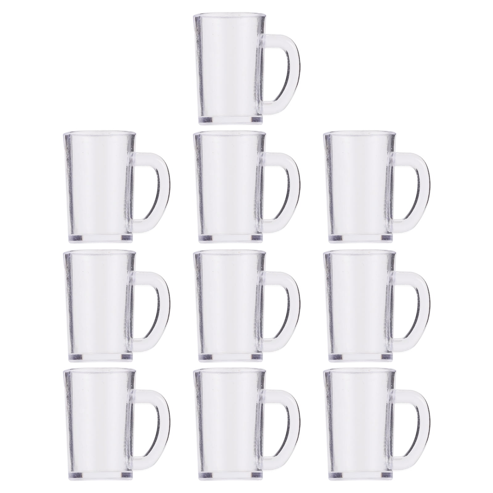 REACHISE 10Pcs Miniature Beer Mug Models Tiny House Beer Cups Mini ...
