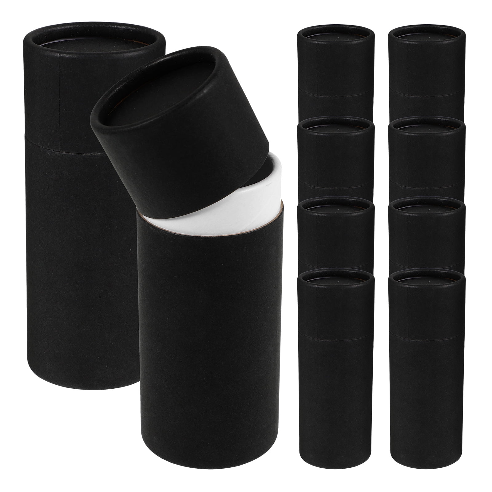 REACHISE 10Pcs Paper Boxes Cylinder Tube for Packing Essential Bottles ...