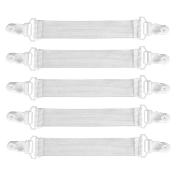 Bed Sheet Clips Straps Sheet Holder Mattress Clips, 4 Pcs Adjustable ...