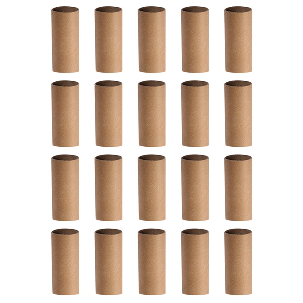 FUEENIRVA Paper Roll Tubes Craft Tubes Khaki DIY Material Desktop ...