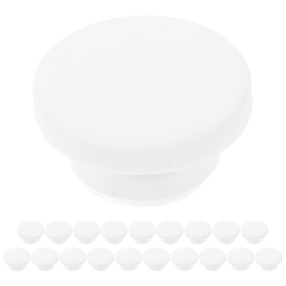 REACHISE 20pcs Overflow Drain Round Caps Washbasin Overflow Drain Caps ...