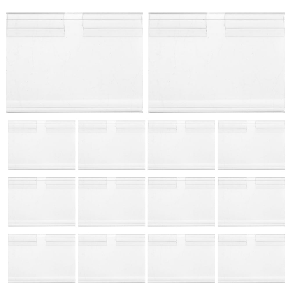 REACHISE 20pcs Price Tag Holder Price Display Sign Label Holder ...