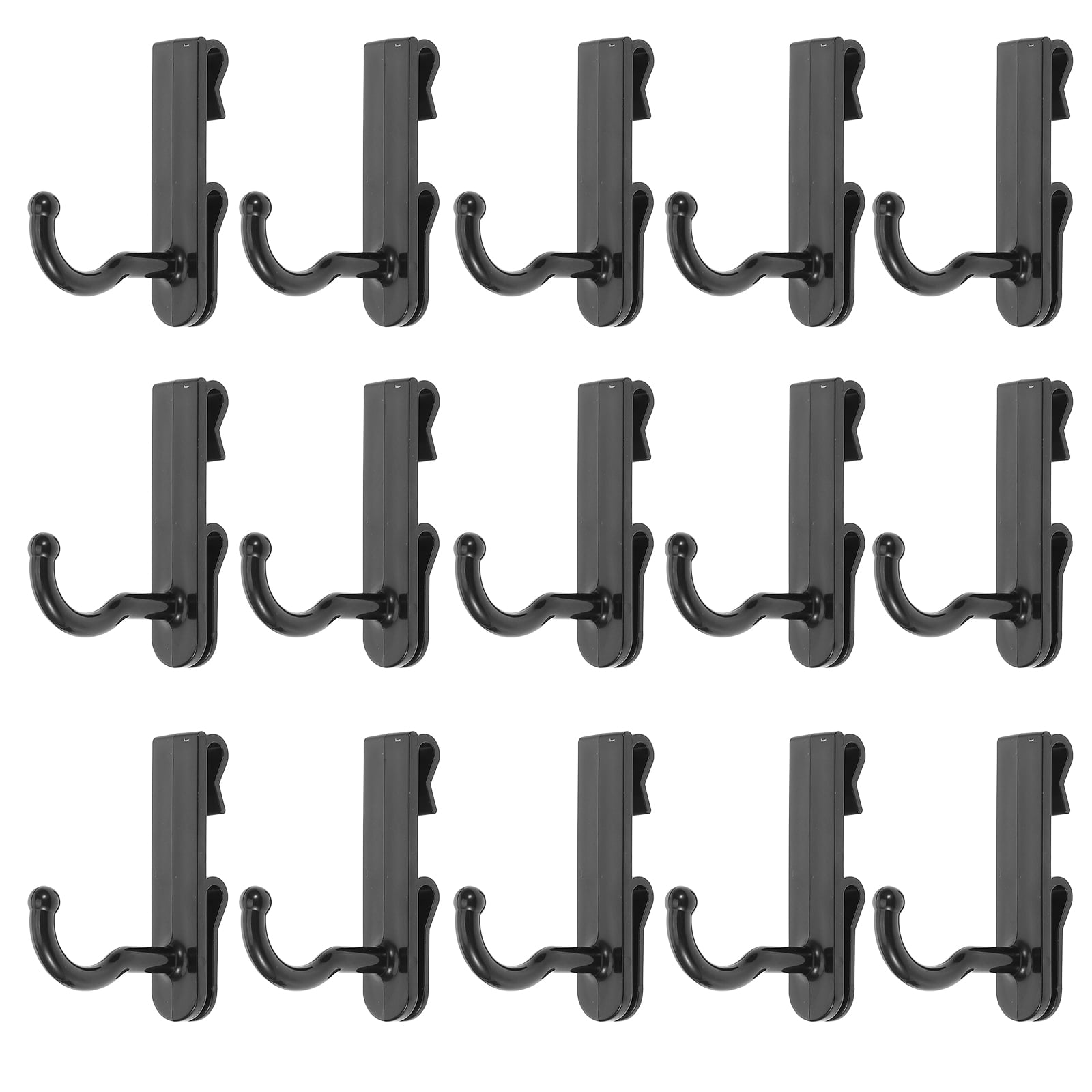 REACHISE 24pcs Plastic Hooks Gridwall Hanging Hook Display Grid Wall ...