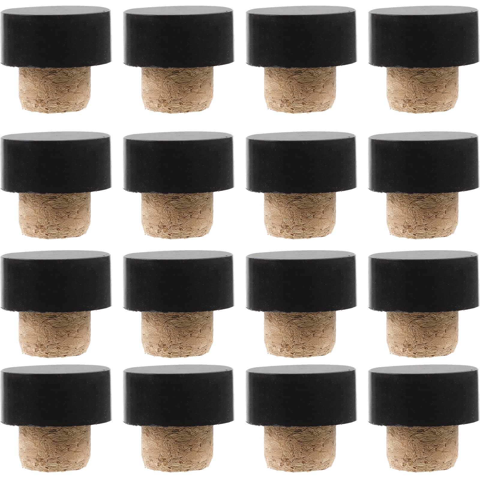 REACHISE 25 Wooden T-Shaped Cork Plugs for Wine/Beer Bottles - Walmart.com