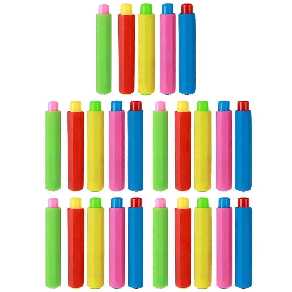 REACHISE 25pcs Chalk Clip Holder Plastic Water-soluble Chalk Holders ...