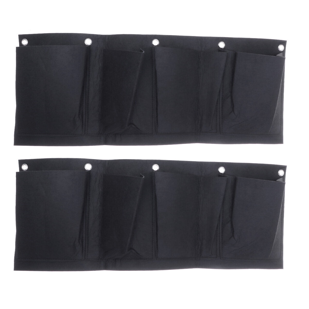 REACHISE 2PCS 4 Pockets Wall Mounted Planting Bag Cross Section ...