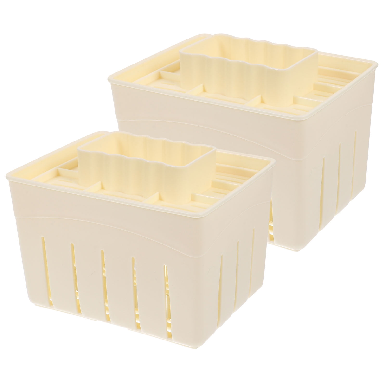 REACHISE 2pcs Tofu Maker Pressing Mold Kit with Cheese Cloth - DIY ...