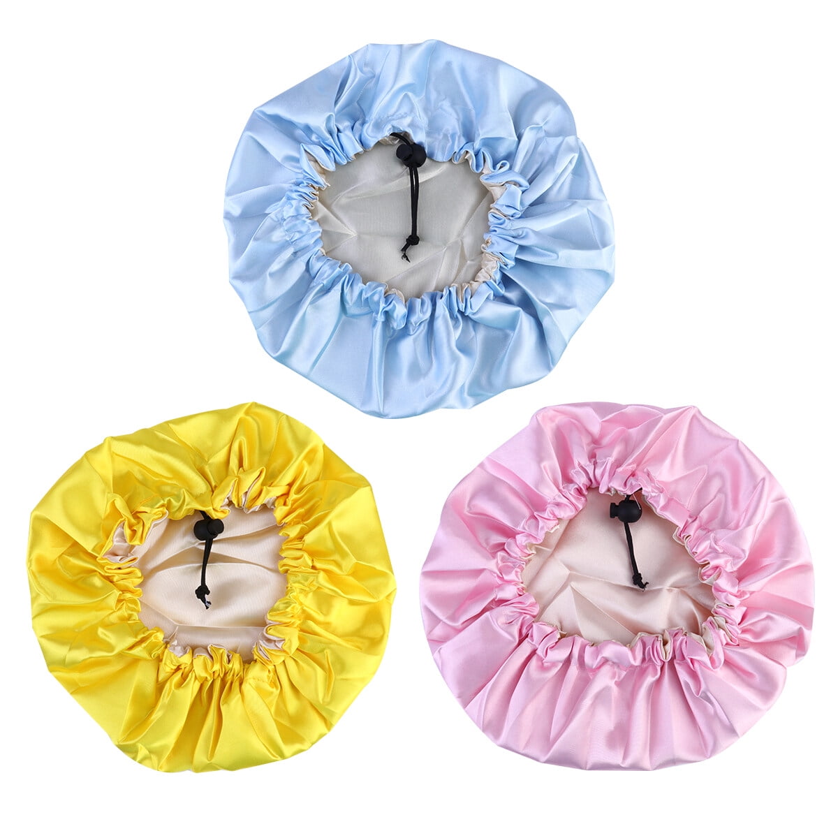 REACHISE 3 Satin Bonnets Sleeping Caps for Kids - Walmart.com