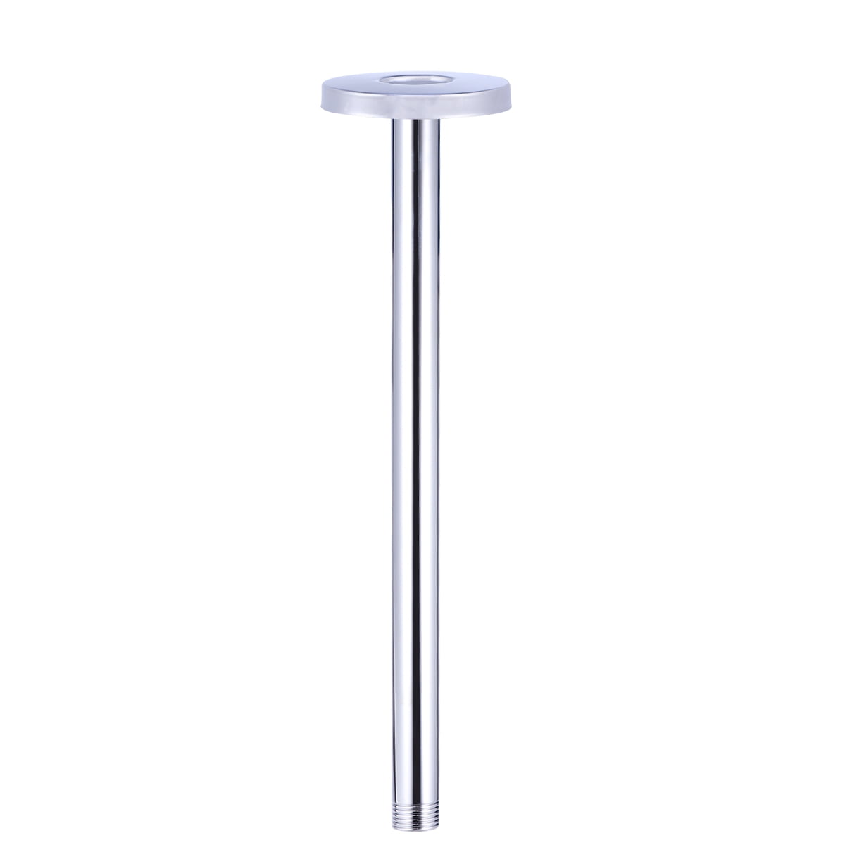 REACHISE 300mm Round Rain Shower Arm with Flange Ceiling Mounted Brass ...