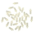 REACHISE 30pcs White Spring Loaded Shutter Repair Parts for Plantation ...