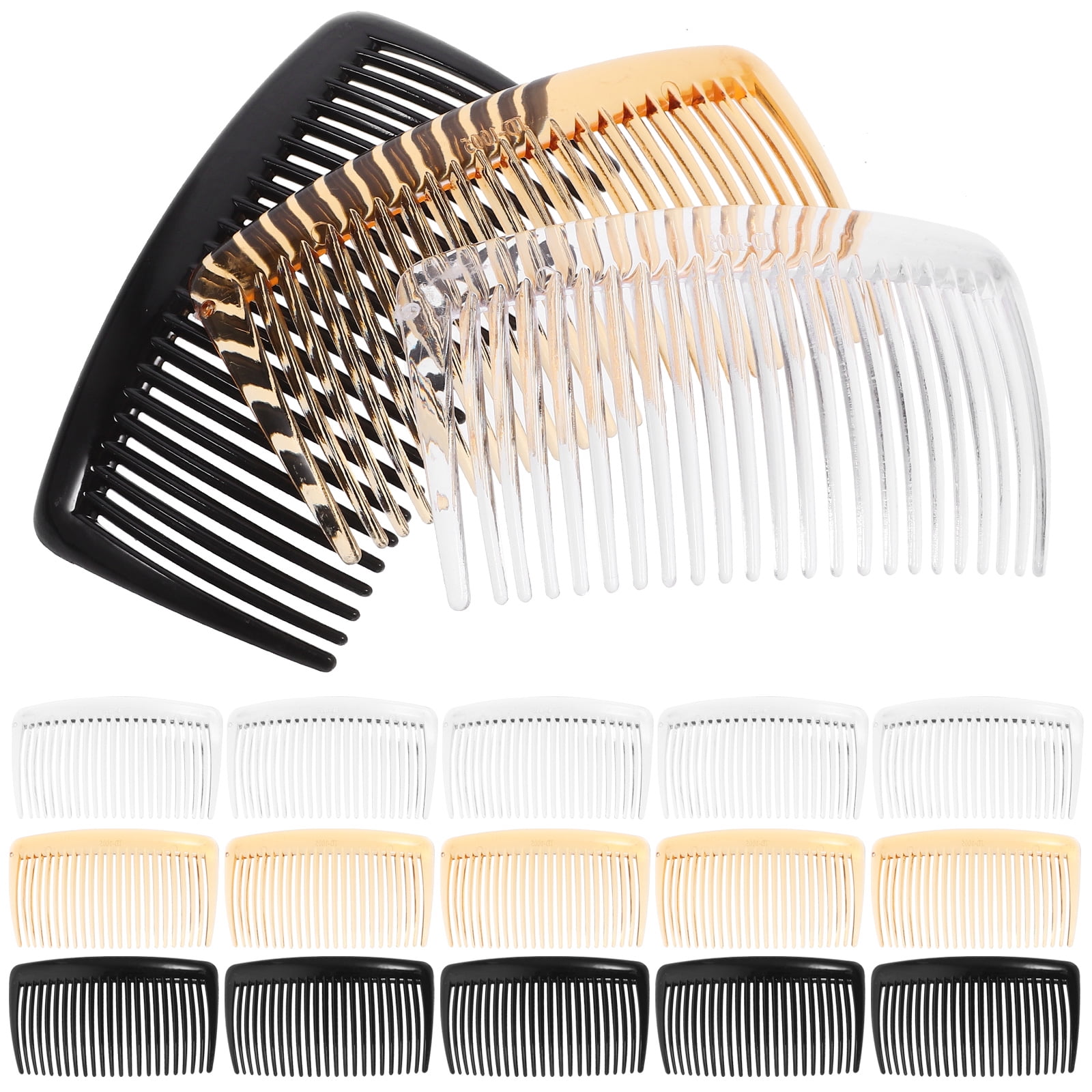 REACHISE 36pcs Hair Side Combs French Comb Multi Teeth Hair Combs Fine ...