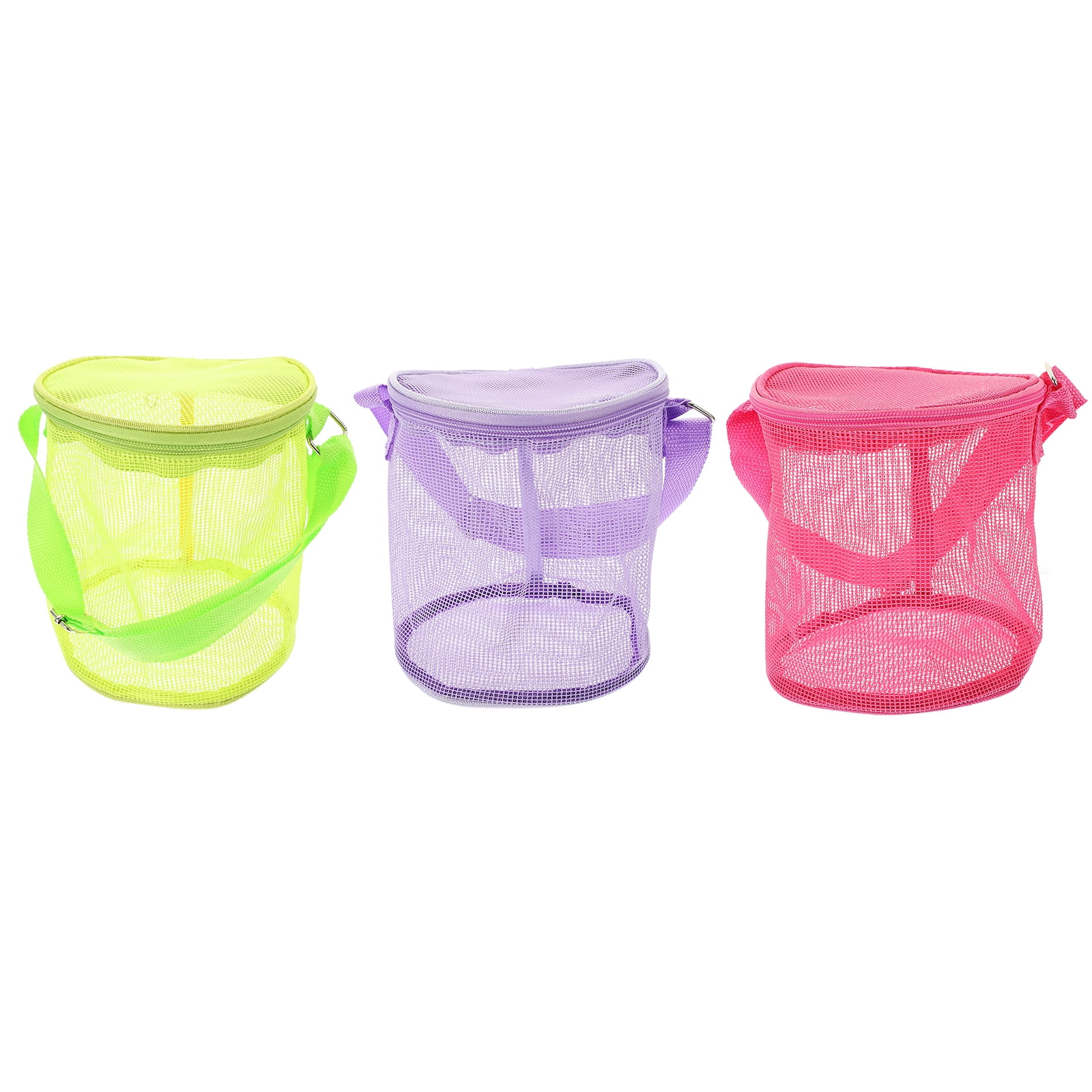 REACHISE 3Pcs Outdoor Kids Beach Bags Portable Beach Toy Buckets Sand ...