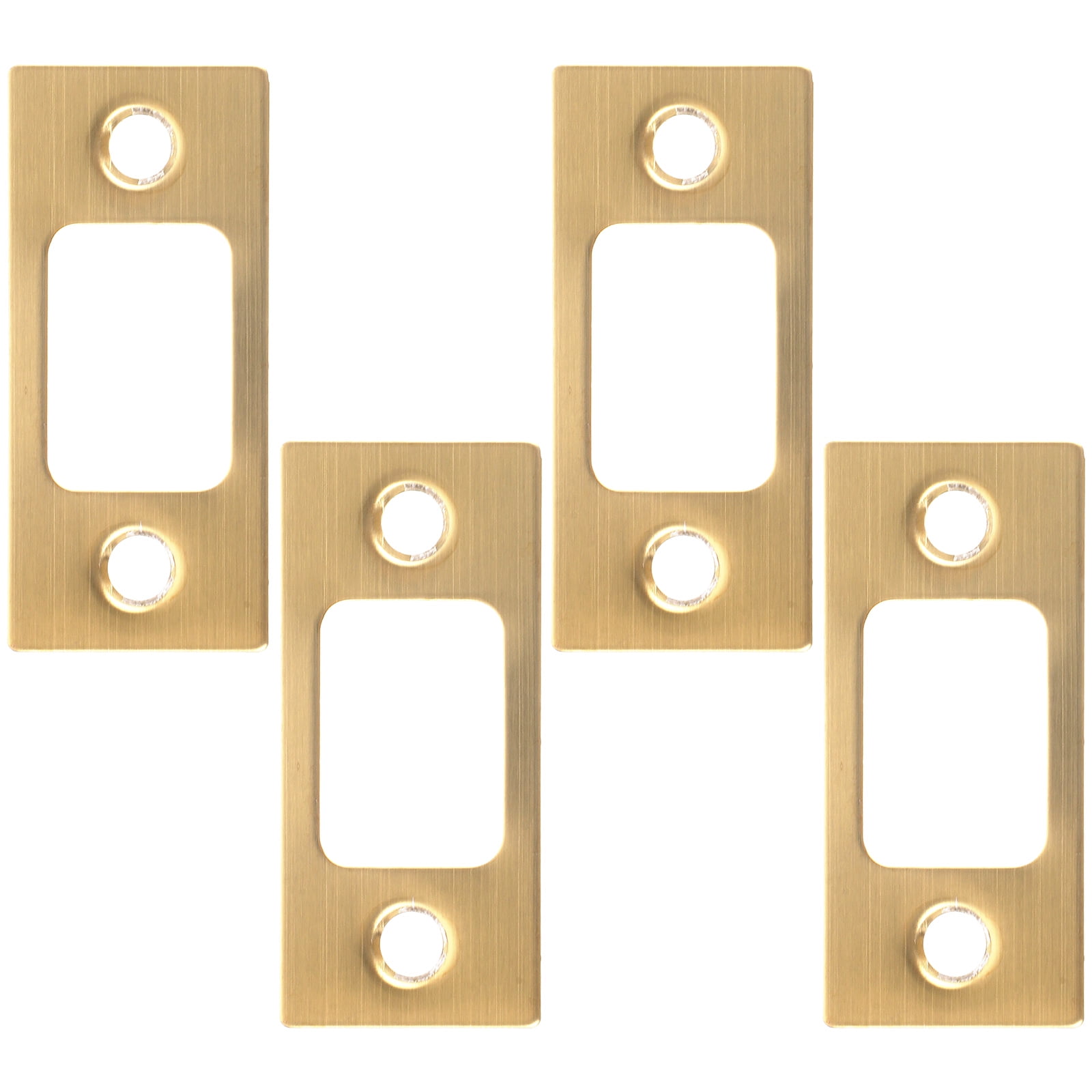 REACHISE 4pcs Door Reinforcement Plate Door Lock Repair Backplate ...