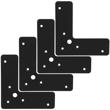 BAOSITY 4xStainless Steel Bracket Standard Steering Gear Bracket Long U ...