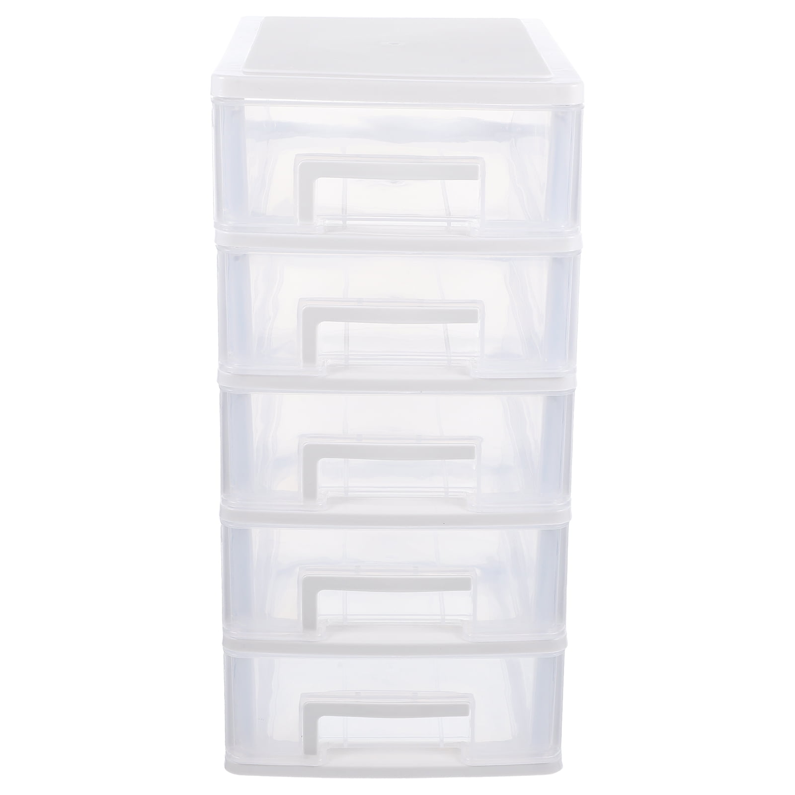 REACHISE 5-Drawer Desktop Storage Bin Unit Stackable Organizer ...
