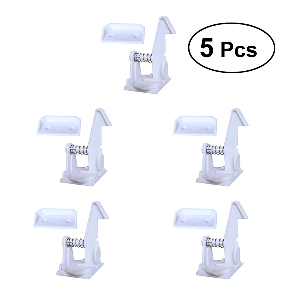 REACHISE 5PCS Magnetic Cabinet Locks Child Safety Proof Drawer Latches ...