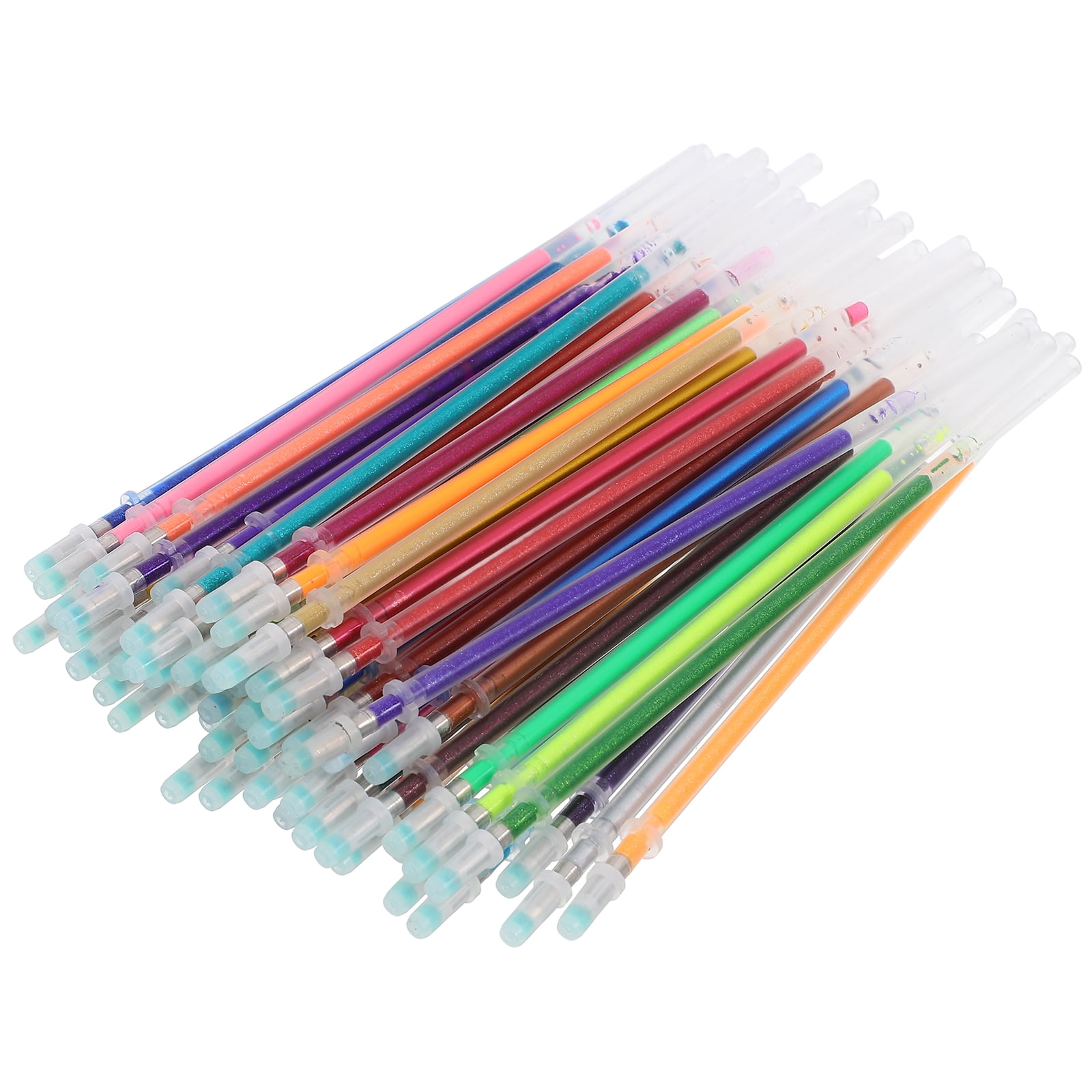 REACHISE 60pcs Gel Pens Colored Pencils Coloring Refills Glitter ...