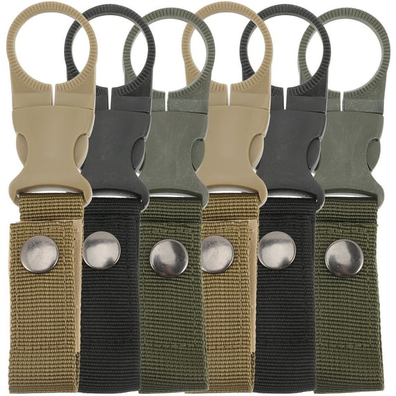 REACHISE 6Pcs Heavy Duty Water Bottle Buckles Multi-functional Belt ...