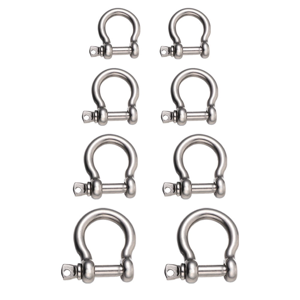 REACHISE 8pcs Practical Metal Shackle Metal Shackle Lifting Shackle D ...