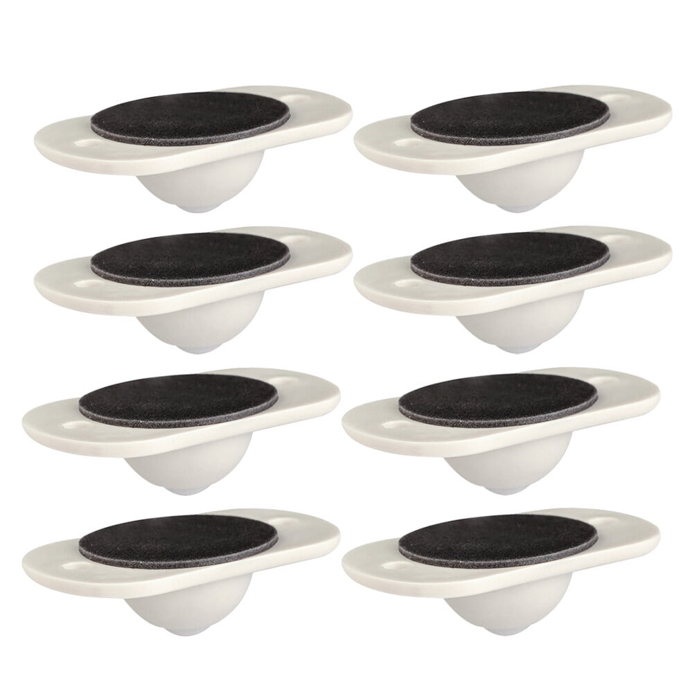 REACHISE 8pcs Self-Adhesive Casters Stickey Storage Box Wheels ...