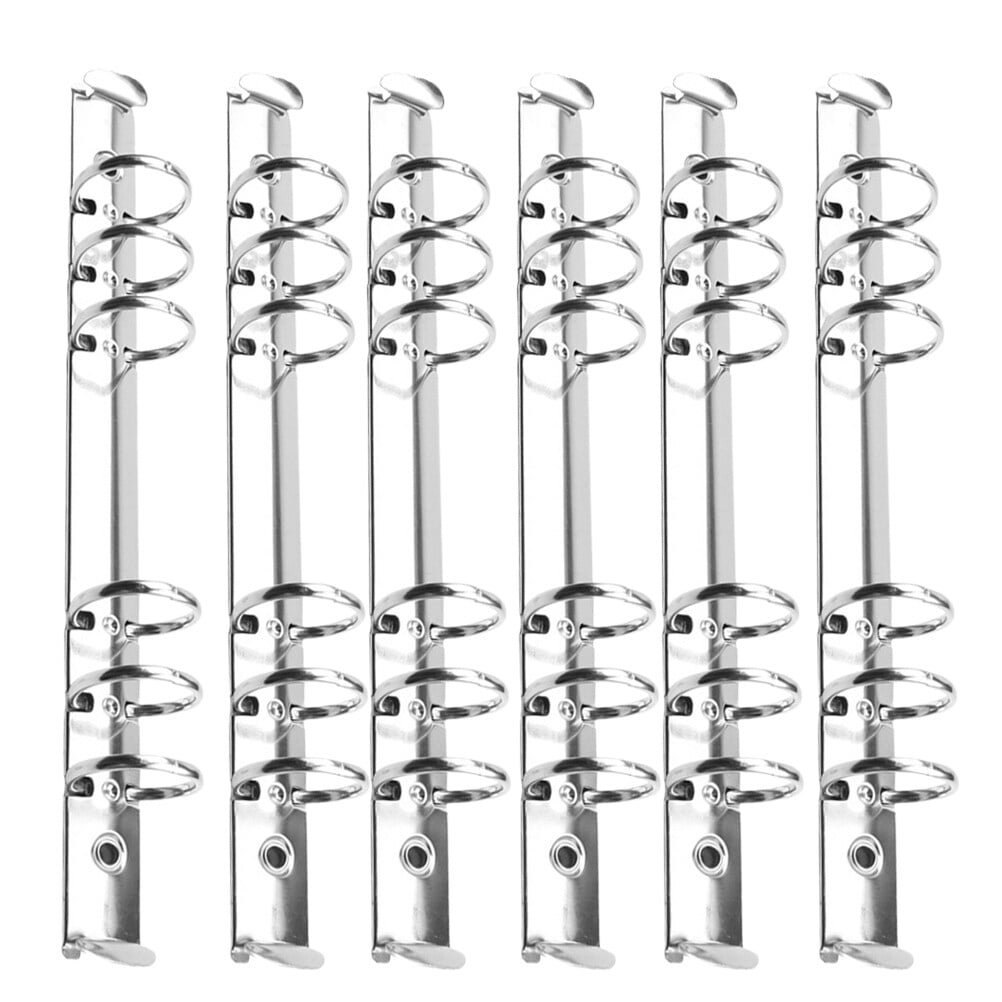 REACHISE Alipis A5/A6 6-Ring Metal Binder for DIY Scrapbook & Planner ...