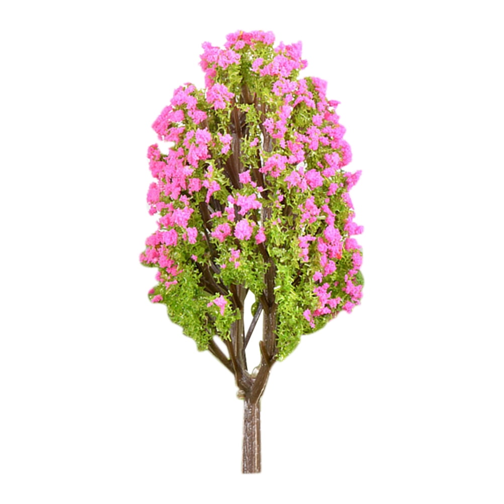 REACHISE Artificial Mini Tree Plants Miniature Garden Landscaping Decor ...