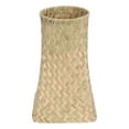 REACHISE Indoor Plant Pot Straw Woven Flower Vase Rustic Flower Pot ...