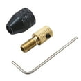 REACHISE Keyless Black Aluminium Alloy Mini 3-Jaw Drill Chuck Drilling ...