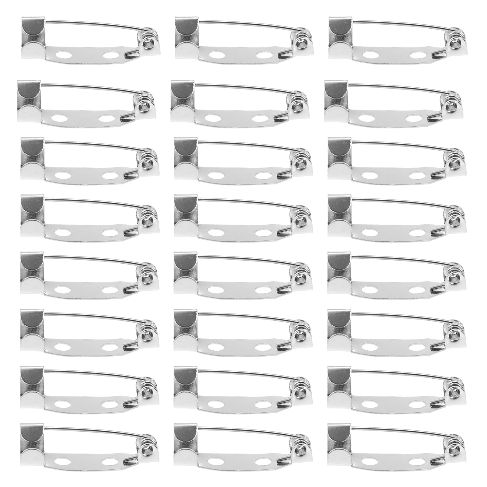 REACHISE Locking Pin Backs Safety Clasp Brooch Badge Bar Pins 50pcs ...