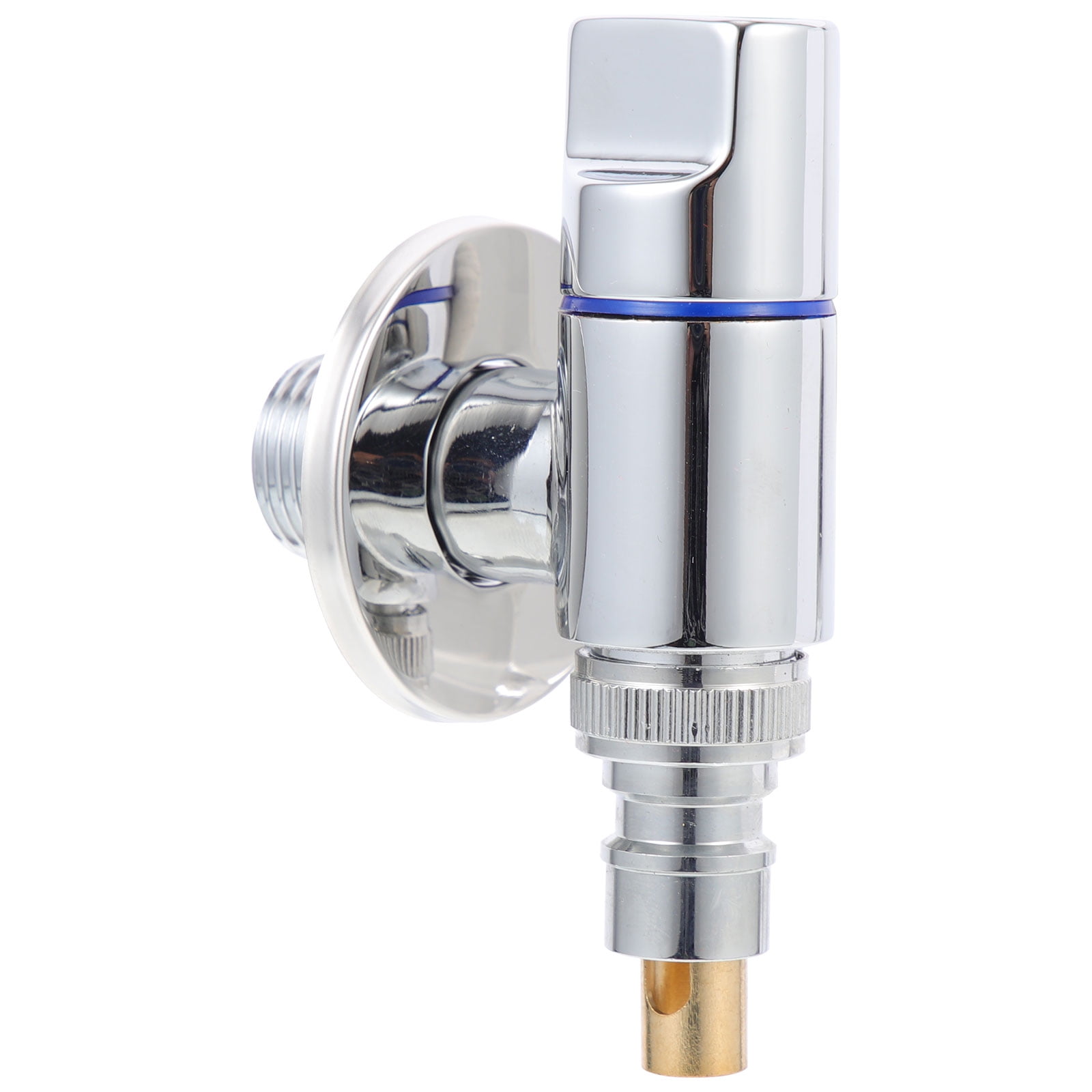 REACHISE Mini Washer Shut Off Push Connect Brass Fitting Pex Pipe Sink ...