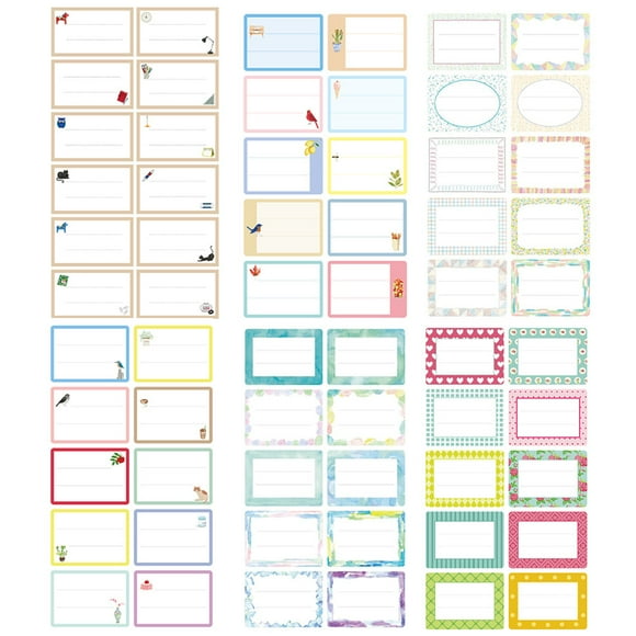 Adhesive Name Tags