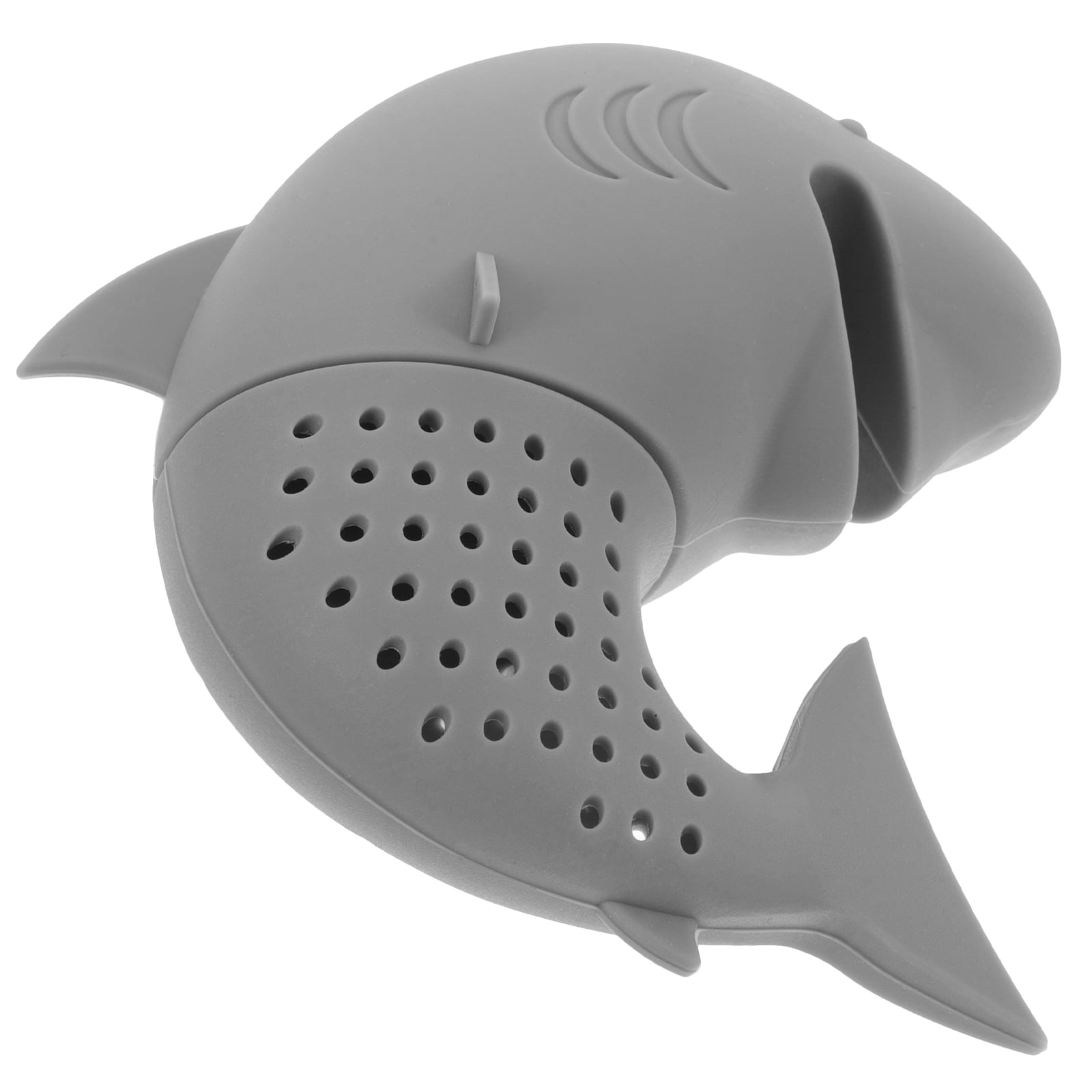 REACHISE Novelty Shark Tea Strainer Reusable Silicone Tea Infuser Loose ...
