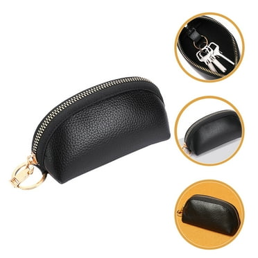 Hadanceo Key Case Pull Out Type Storage Items Faux Leather Car Keychain ...
