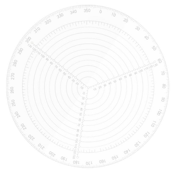 REACHISE Round Center Finder Tool Centering Finding Compass Lathe ...