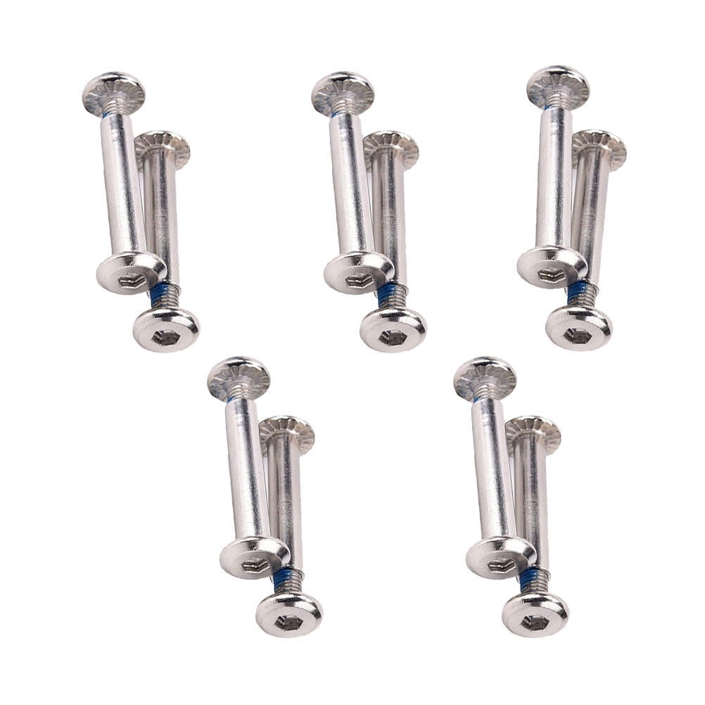 REACHISE Skate Wheel Screws Inline Axles Spacer Stainless Steel Screws ...