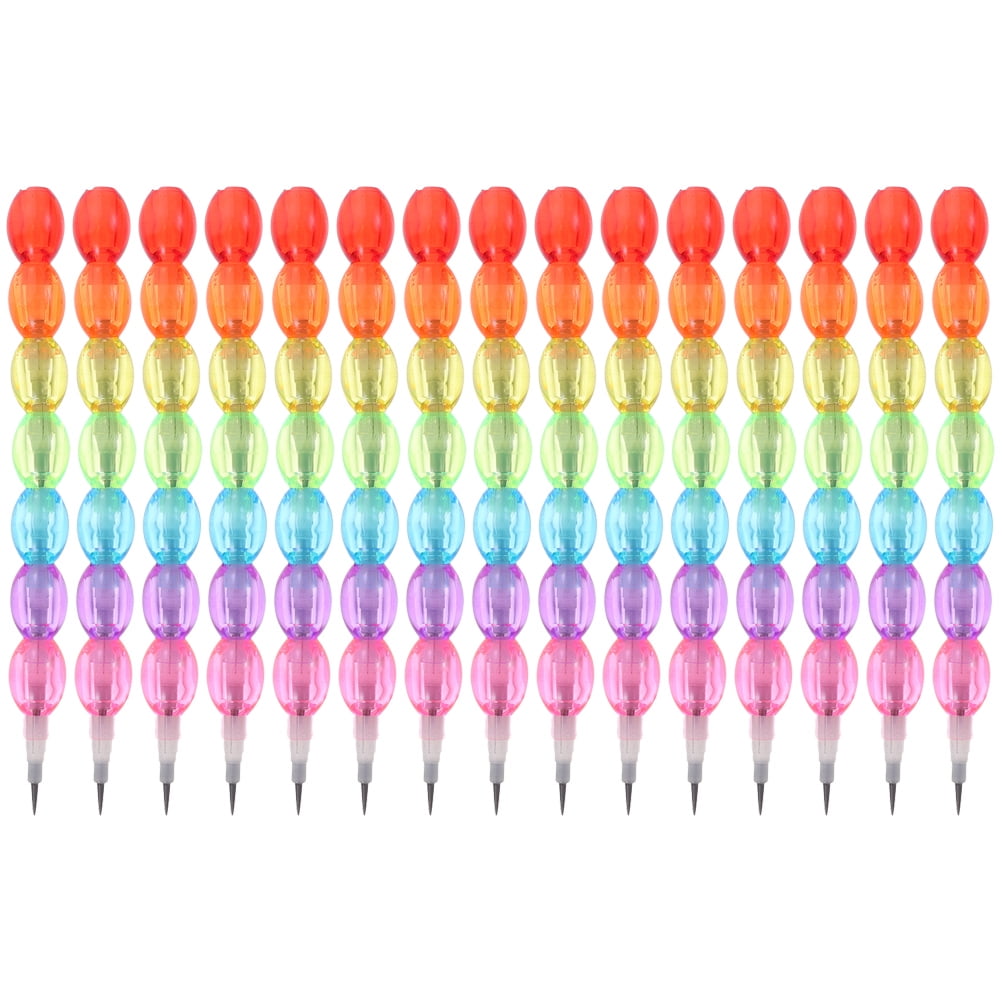 REACHISE Stackable Colored Pencils 15pcs Gourd Shape Party Favors ...