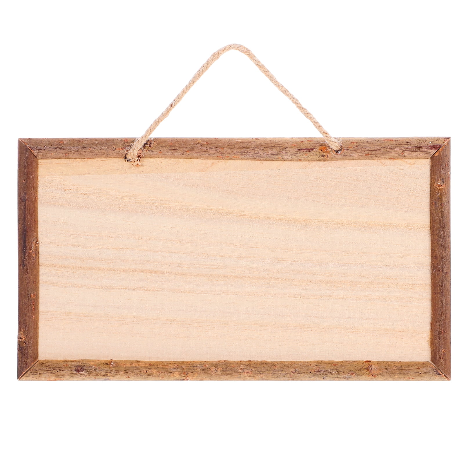 REACHISE Unfinished Wood Sign Square Shape Diy Wood Plaque Decor Diy ...