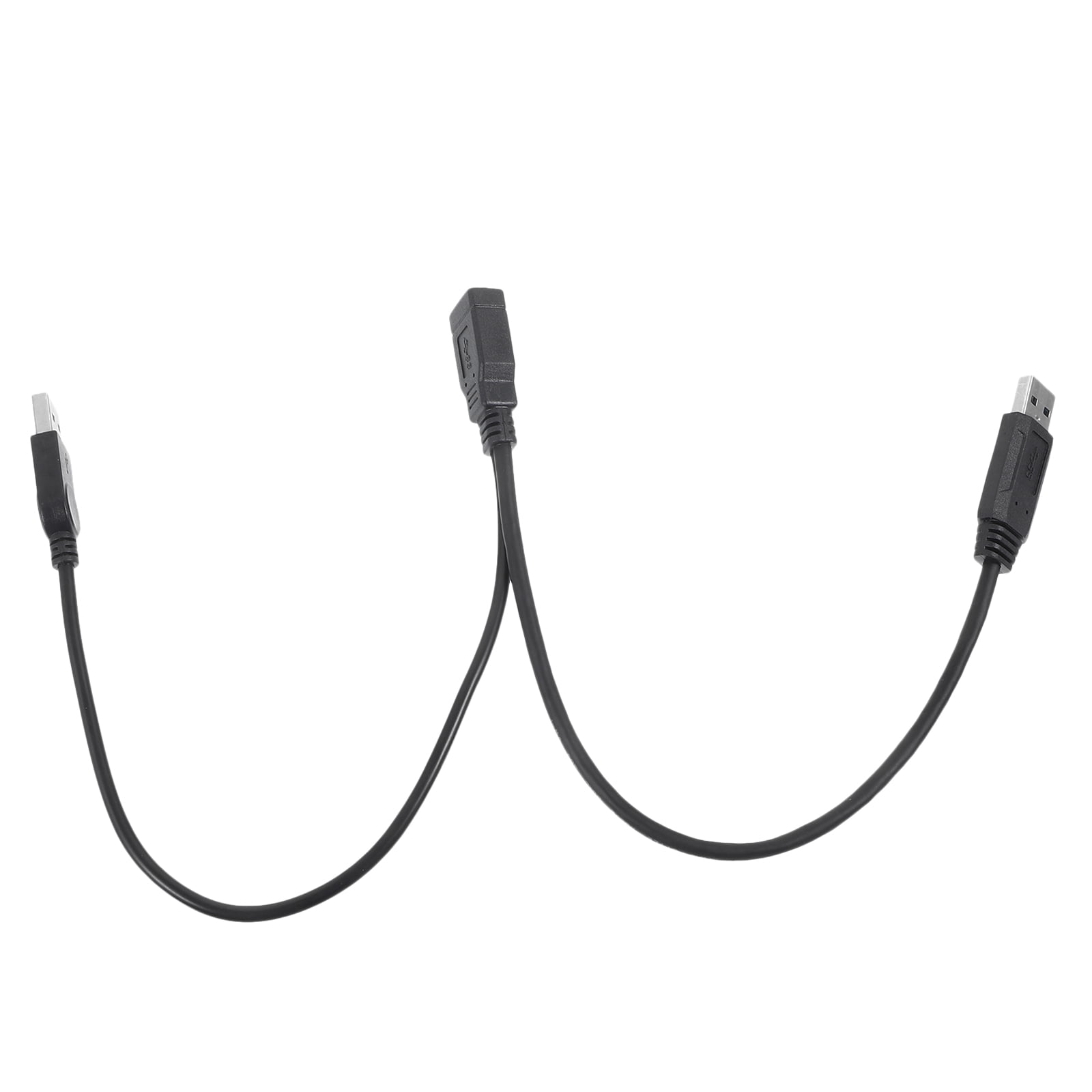 REACHISE Usb Y Splitter Usb Power Splitter 2 Male To 1 Female Extension ...