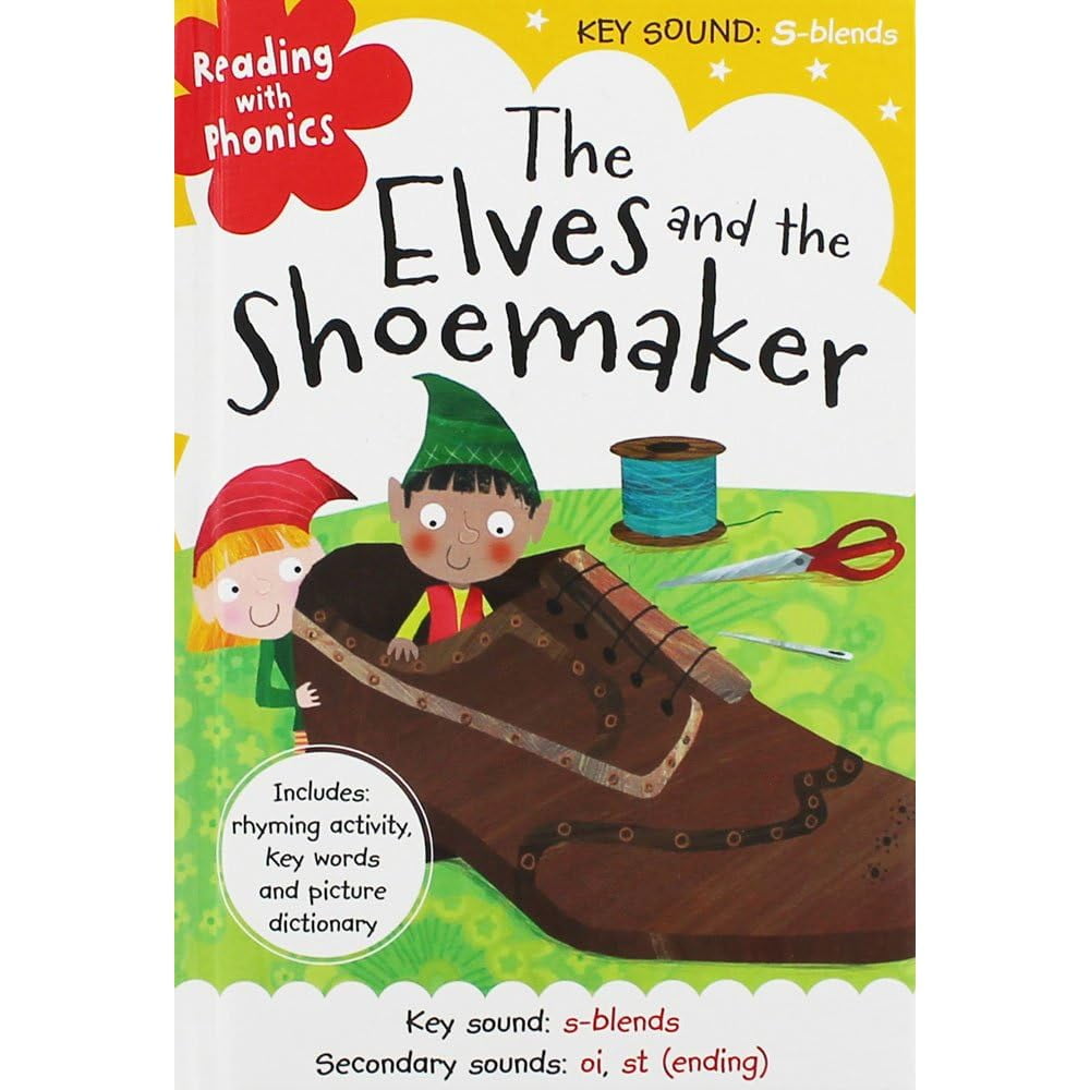 READING WITH PHONICS: THE ELVES AND THE SHOEMAKER - Walmart.com