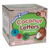 READY 2 LEARN Coconut Letters - Uppercase - Set of 52 - Walmart.com