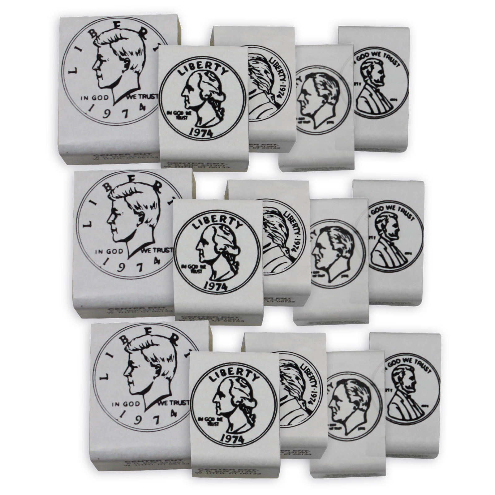 READY 2 LEARN Coin Stamps - Heads - 5 Per Set - 3 Sets - Walmart.com