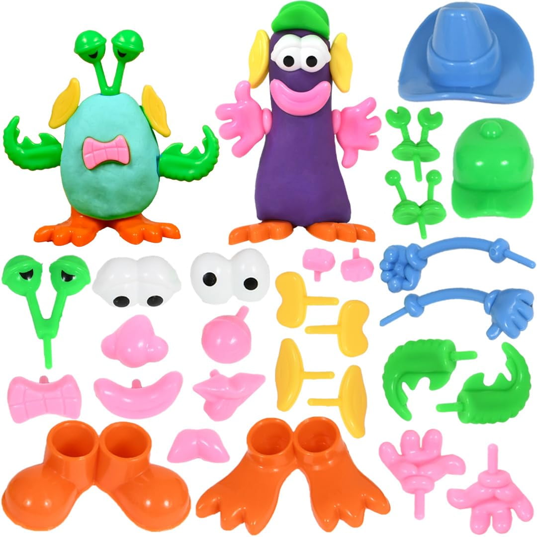 READY 2 LEARN Dough IFF17 Character Accessories | Set of 52 | 21 ...