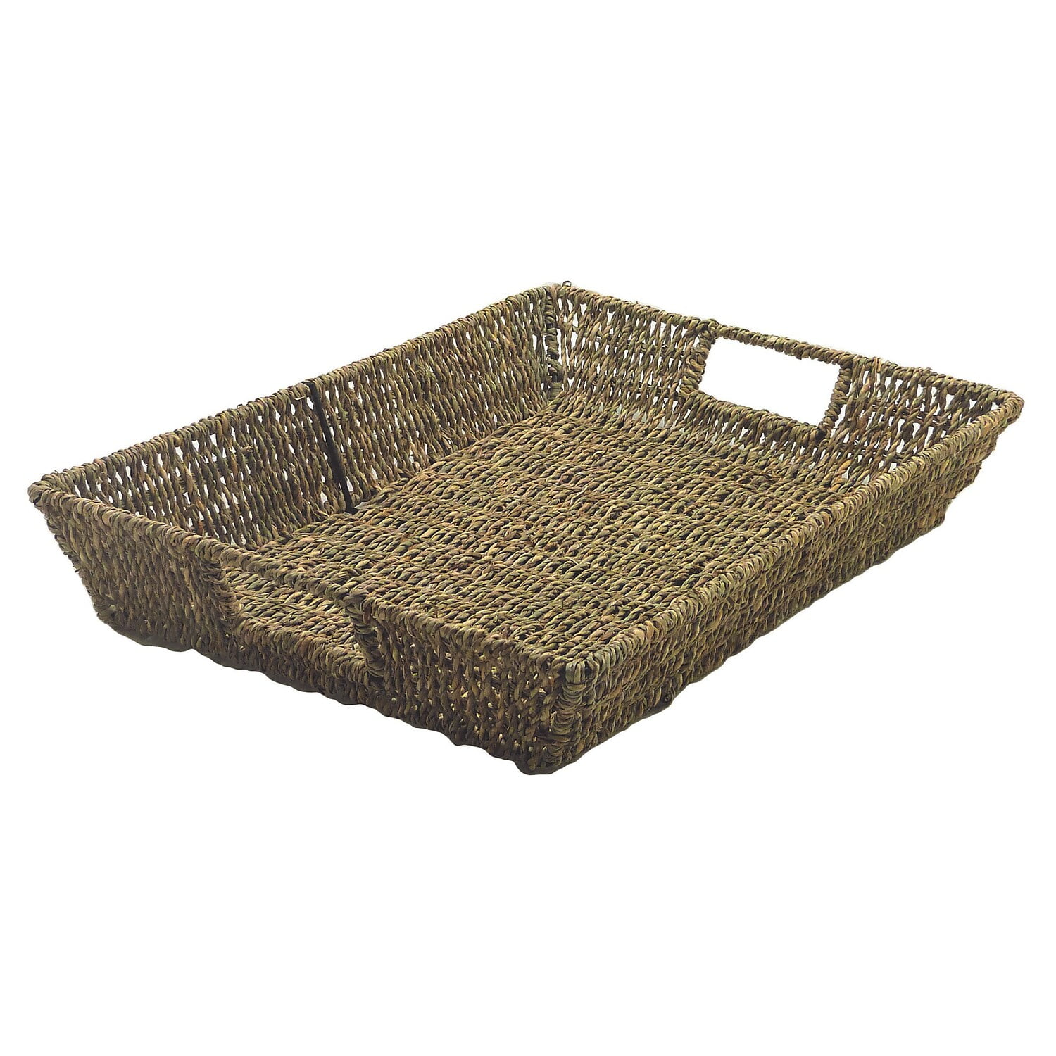 READY 2 LEARN™ Seagrass Basket, 16" x 12" x 3" - Walmart.com