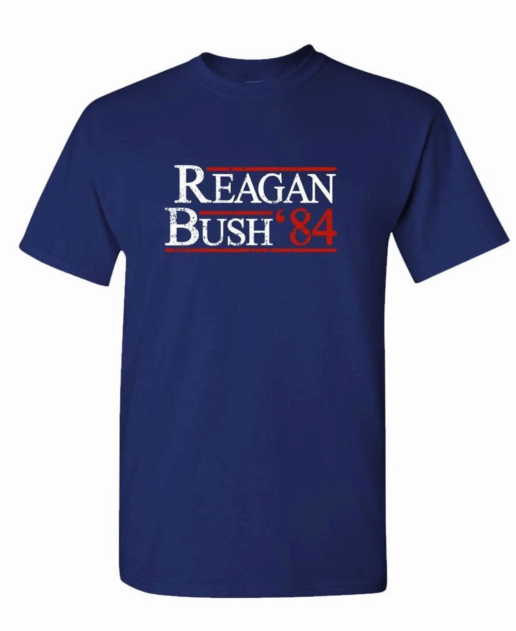 REAGAN BUSH 84 - retro funny july 4th usa - Mens Cotton T-Shirt ...