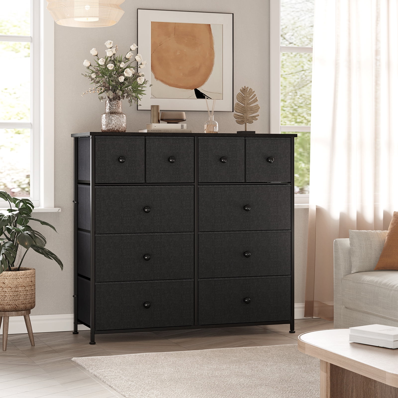Ikea Black Drawers