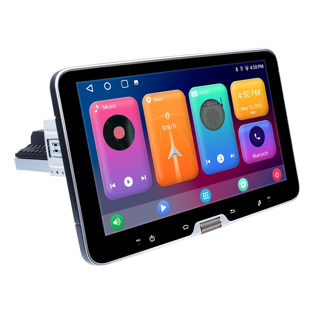 REAKOSOUND 1din 10 inch Car Radio Multimedia Player Car Stereo Touch ...