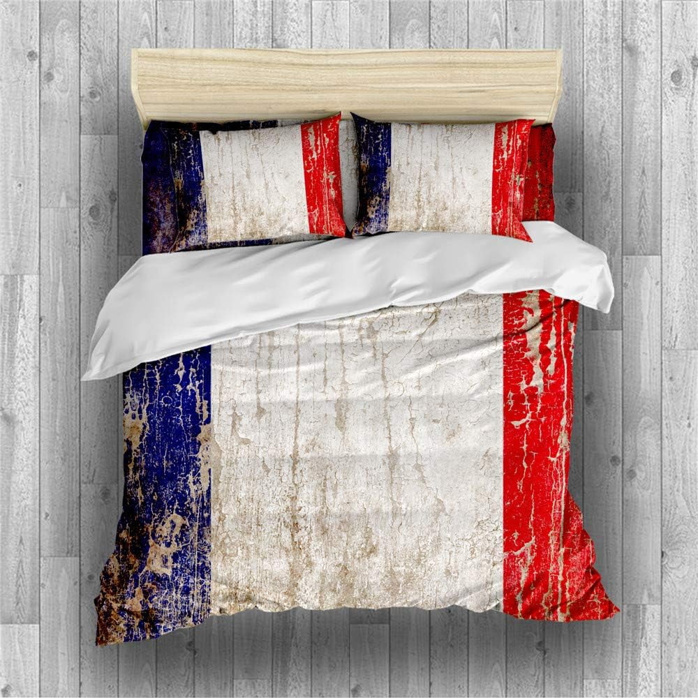 REALIN Mountain Forest Natural Scenery Duvet Cover Set Mountain Sunset ...