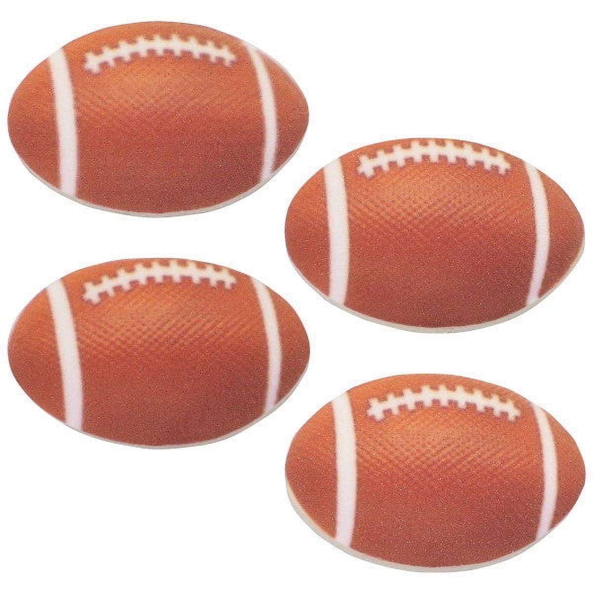 REALISTIC FOOTBALL EDIBLE DECORATIONS - Walmart.com
