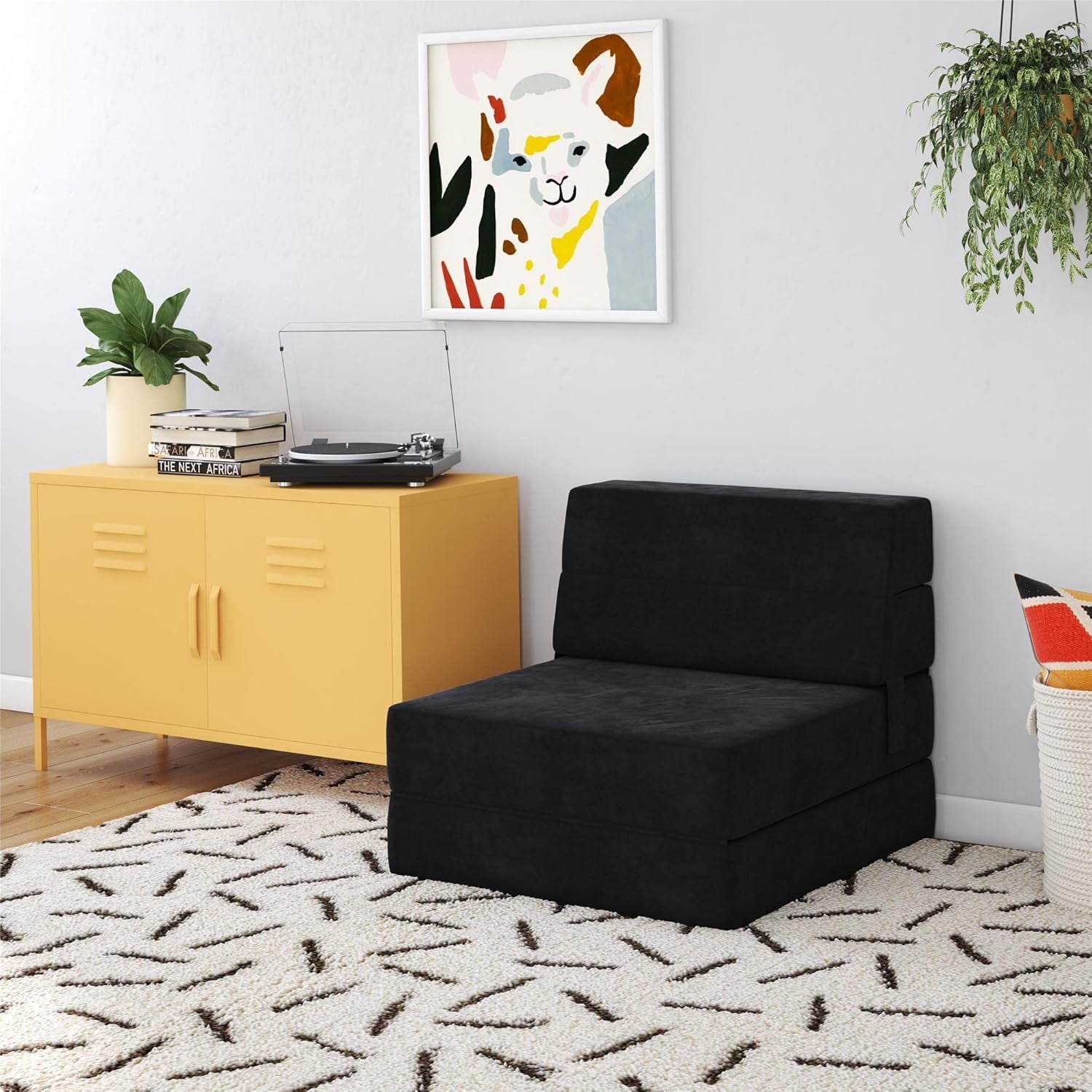 REALROOMS The Blossom Kids Modular Foam Flip Folding Chair and Lounger ...