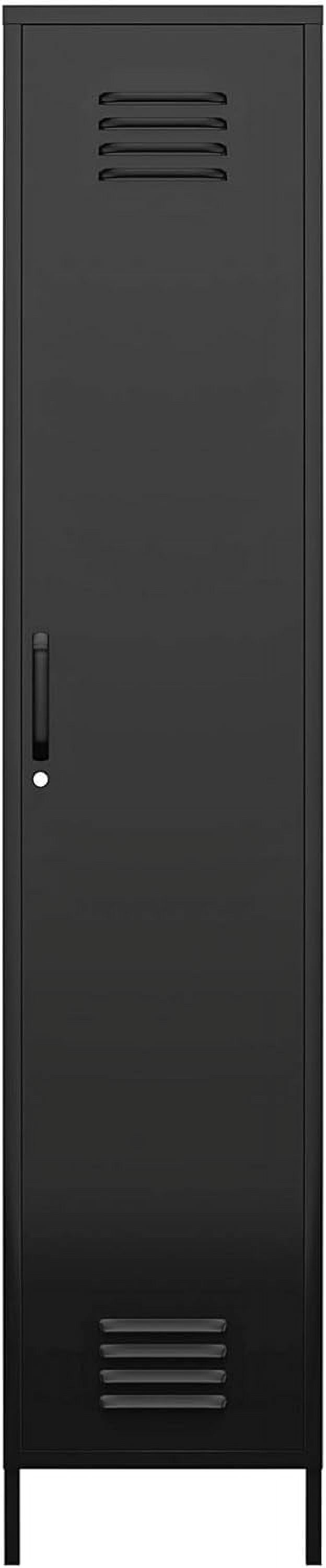 REALROOMS Shadwick 1 Door Tall Single Metal Locker Style Storage ...